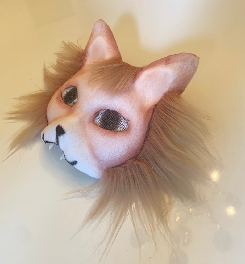 Handmade Therian Cat Mask Therian Mask, Therian Mask Gift, Therian Gift ...
