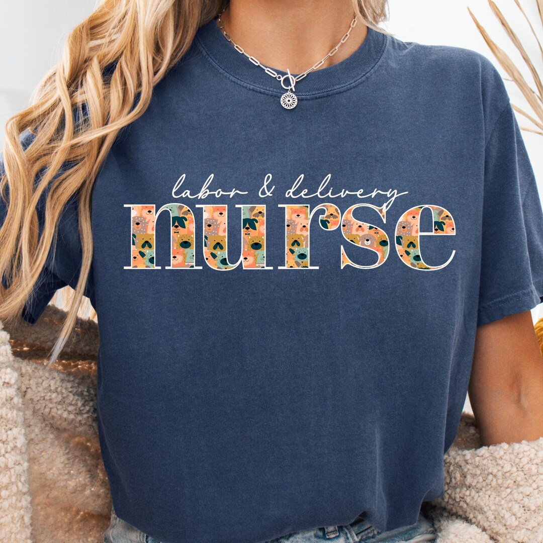 Labor and Delivery Baby Nurse T-shirt Nurse Shirts Gift for Nursing ...