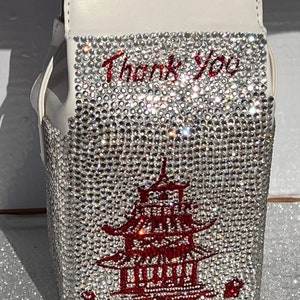 Chinese Take Out Container Blinged Out Crossbody Bag - Etsy