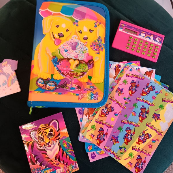 Lisa Frank Binder - Etsy