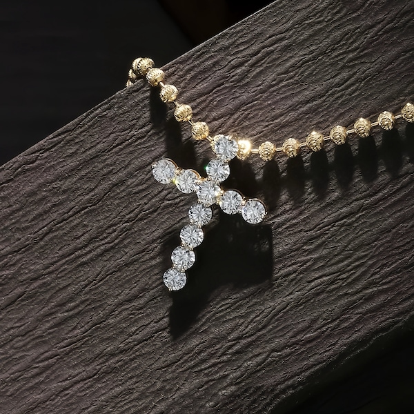 Cool Cross Necklace - Etsy