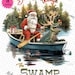 Dashin' Through the Swamp PNG, Cajun Christmas PNG, Lousiana Christmas ...