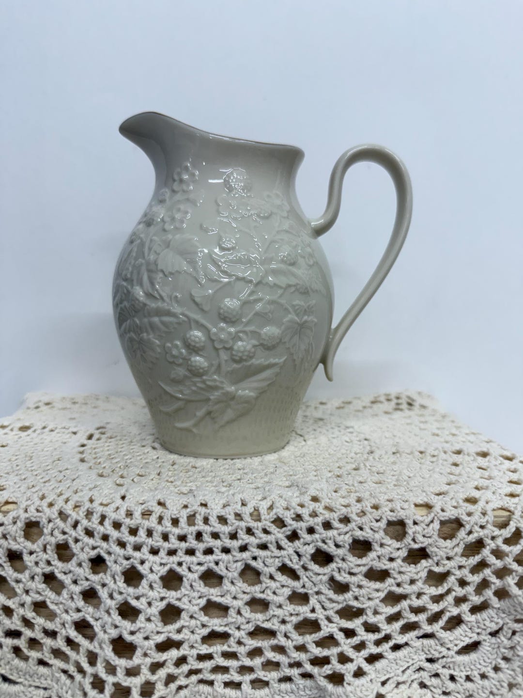 Lenox Blackberry Collector Pitcher - Etsy