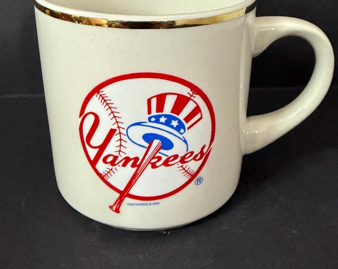 Vintage New York Yankees Ceramic Coffee Mug - Etsy