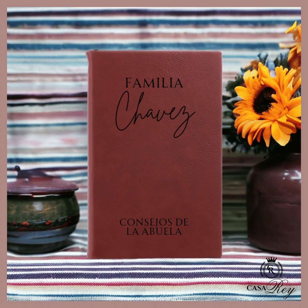 Consejos De La Abuela Personalized Journal- Family Treasures- Diario ...