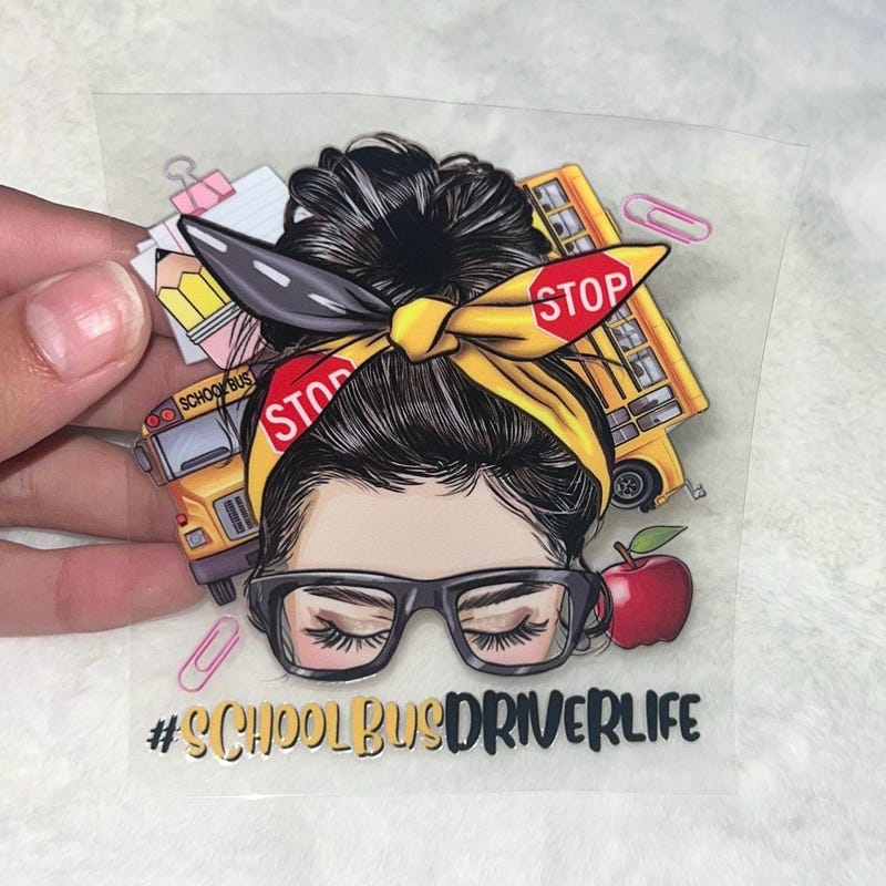 School Bus Decal - Etsy