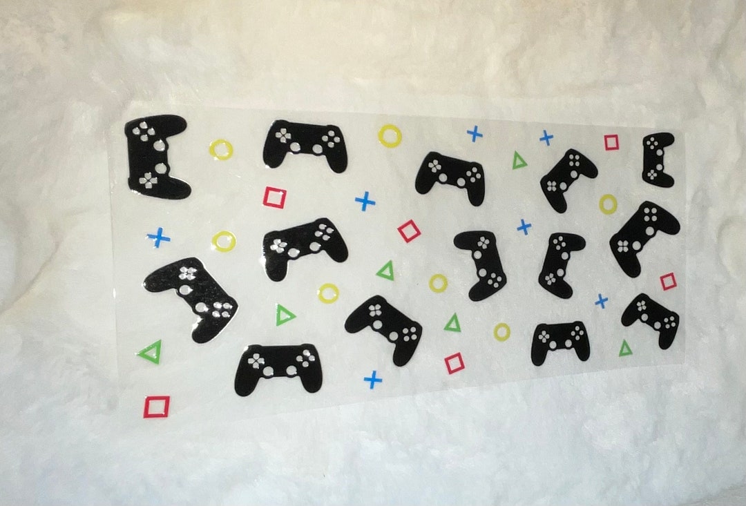 Uv DTF Gamer Gaming Fuel Wrap 16 Oz Cup Wrap | Ready to Apply | No Heat ...