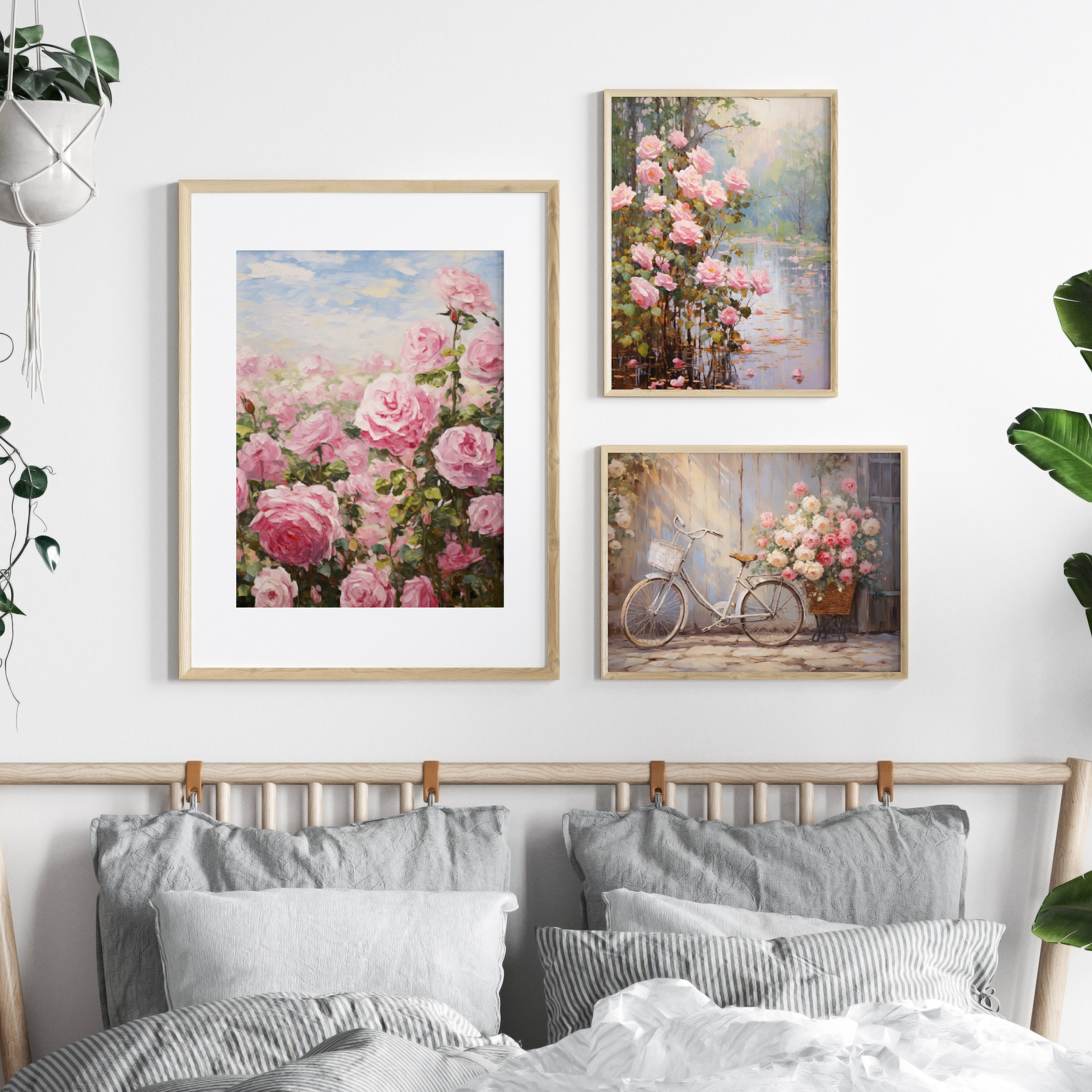 Spring Gallery Wall Art Set of 9, Spring Prints, Spring Farmhouse ...