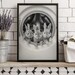 Cute Baby Bunny Rabbits in a Washing Machine Laundry Room Print, Animal ...