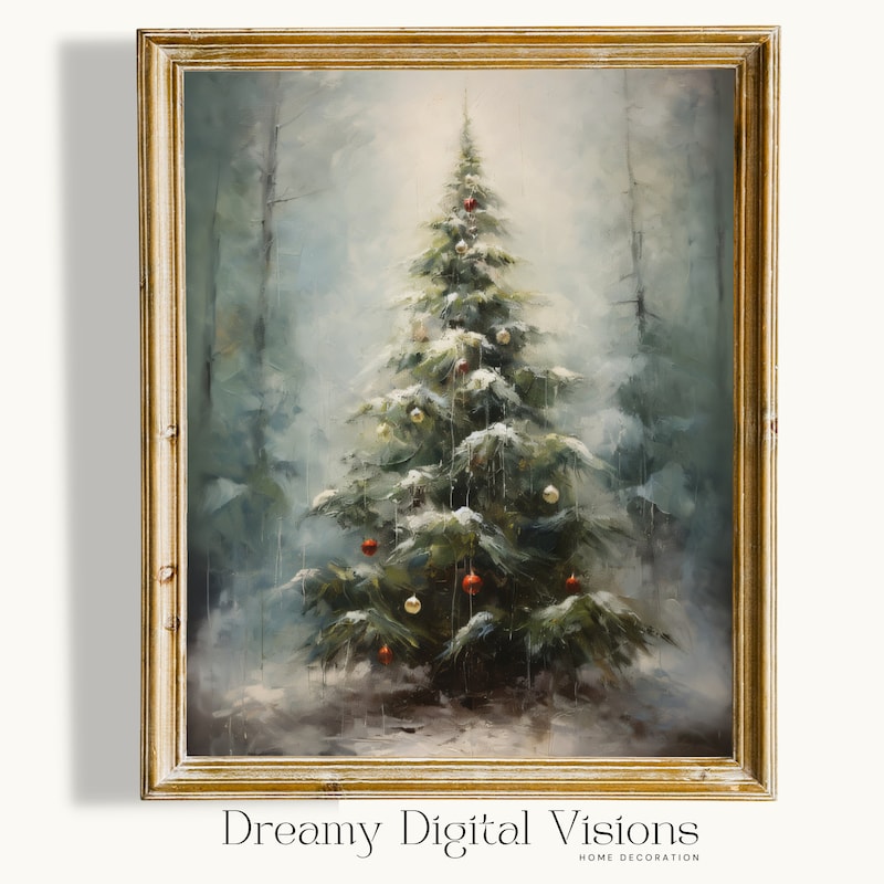 Christmas Tree Art - Etsy