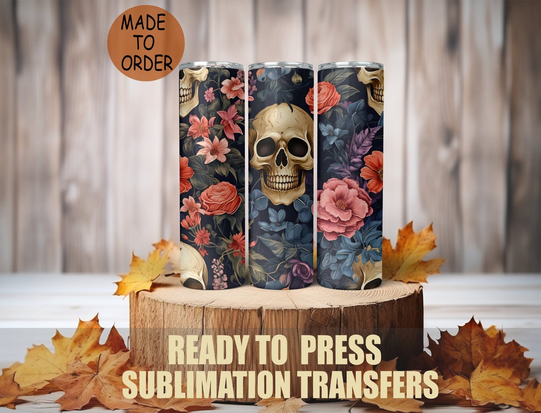 Sublimation Transfer Wrap for Tumbler, Ready to Press Transfer, Retro ...
