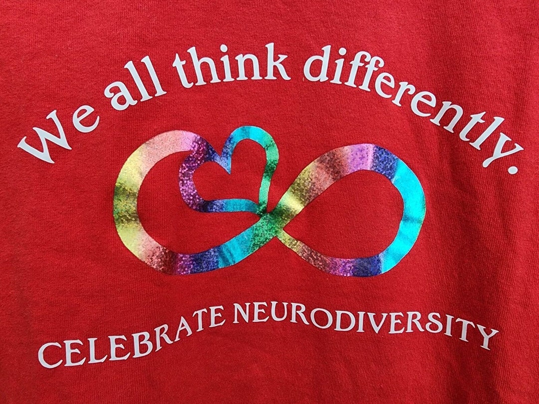 NEURODIVERSITY Infinity Symbol AUTISM AWARENESS Rainbow - Etsy