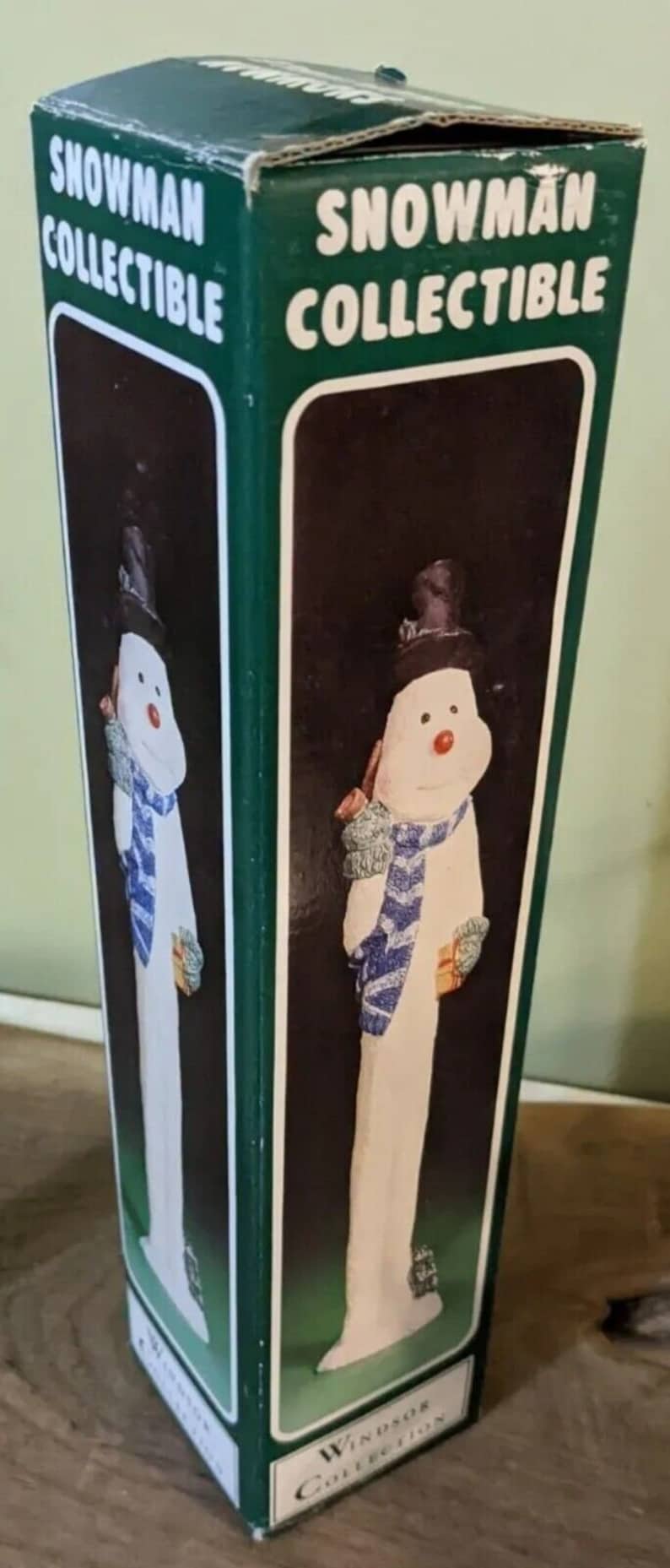 VINTAGE 1994 Windsor Collection SNOWMAN COLLECTIBLE in Orig Box 12 ...