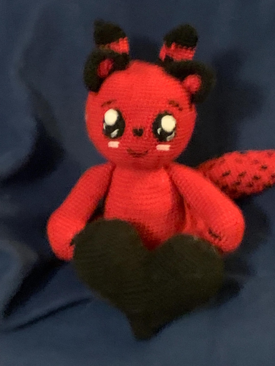 Red Devil Bear - Etsy