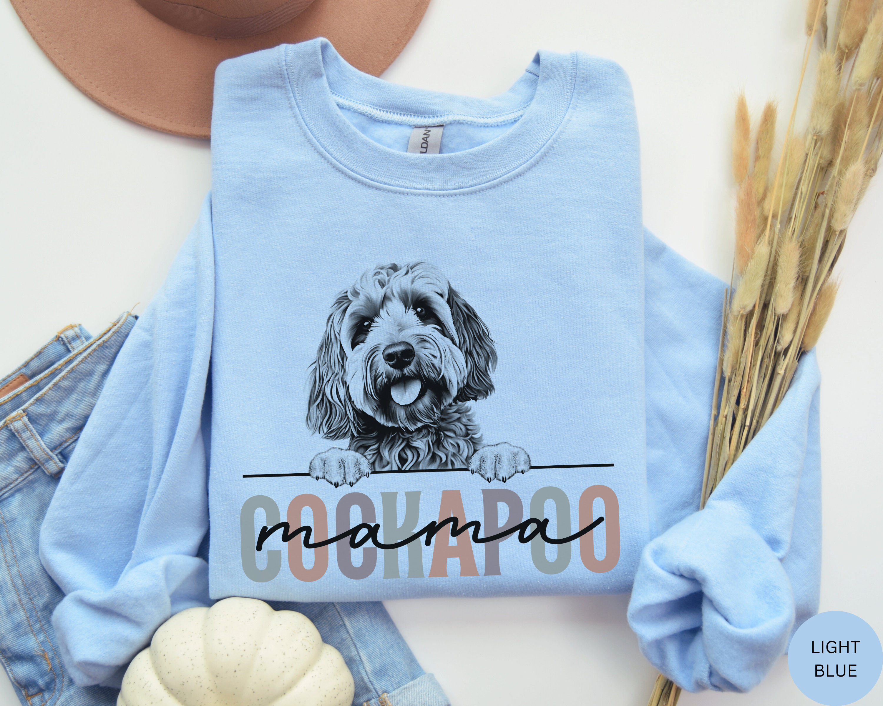 Cockapoo Dog Mom Sweatshirt, Cokapoo Lover Gift, Cockapoo Mama Shirt ...