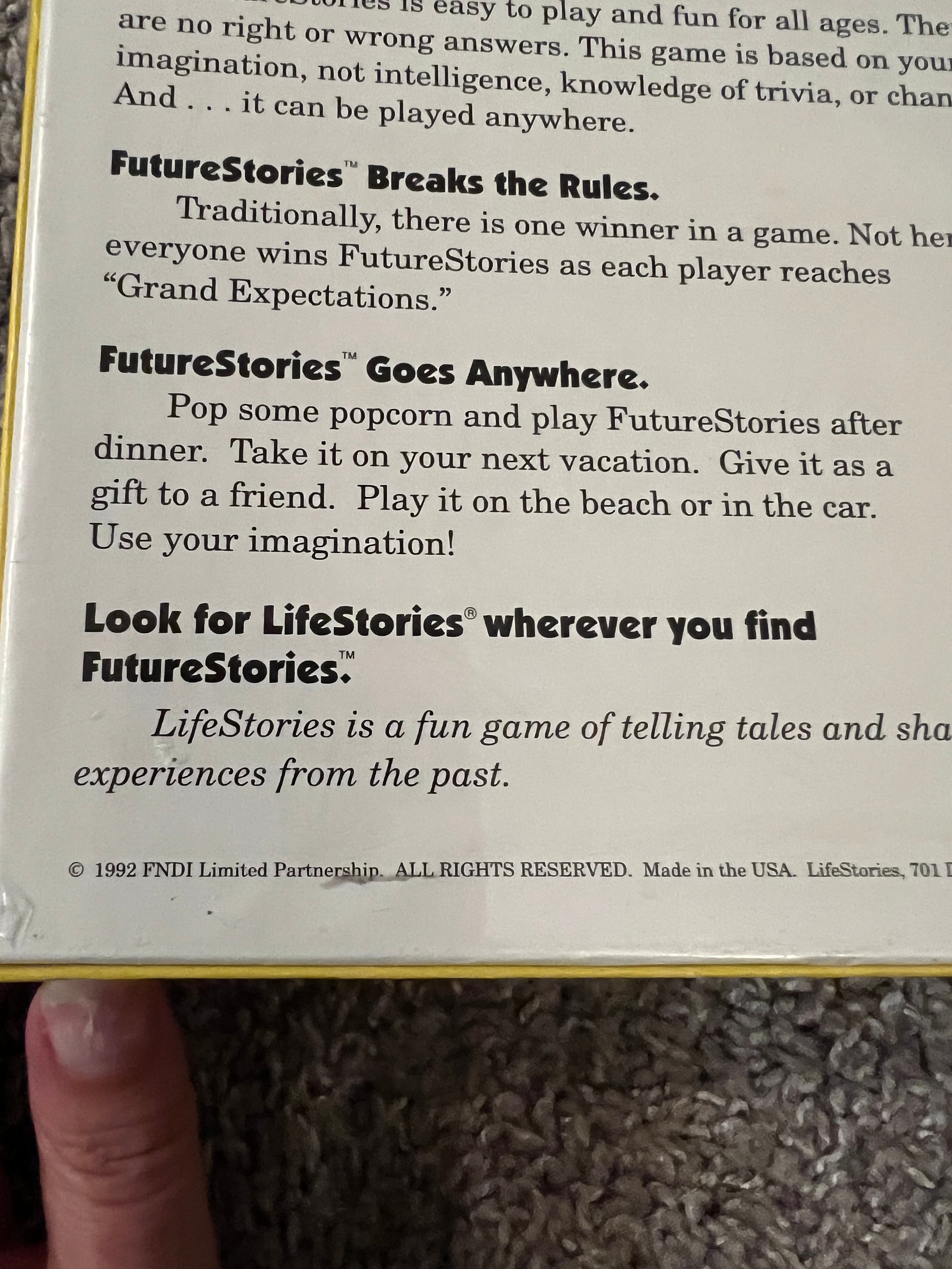 Futurestories Board Game - Etsy