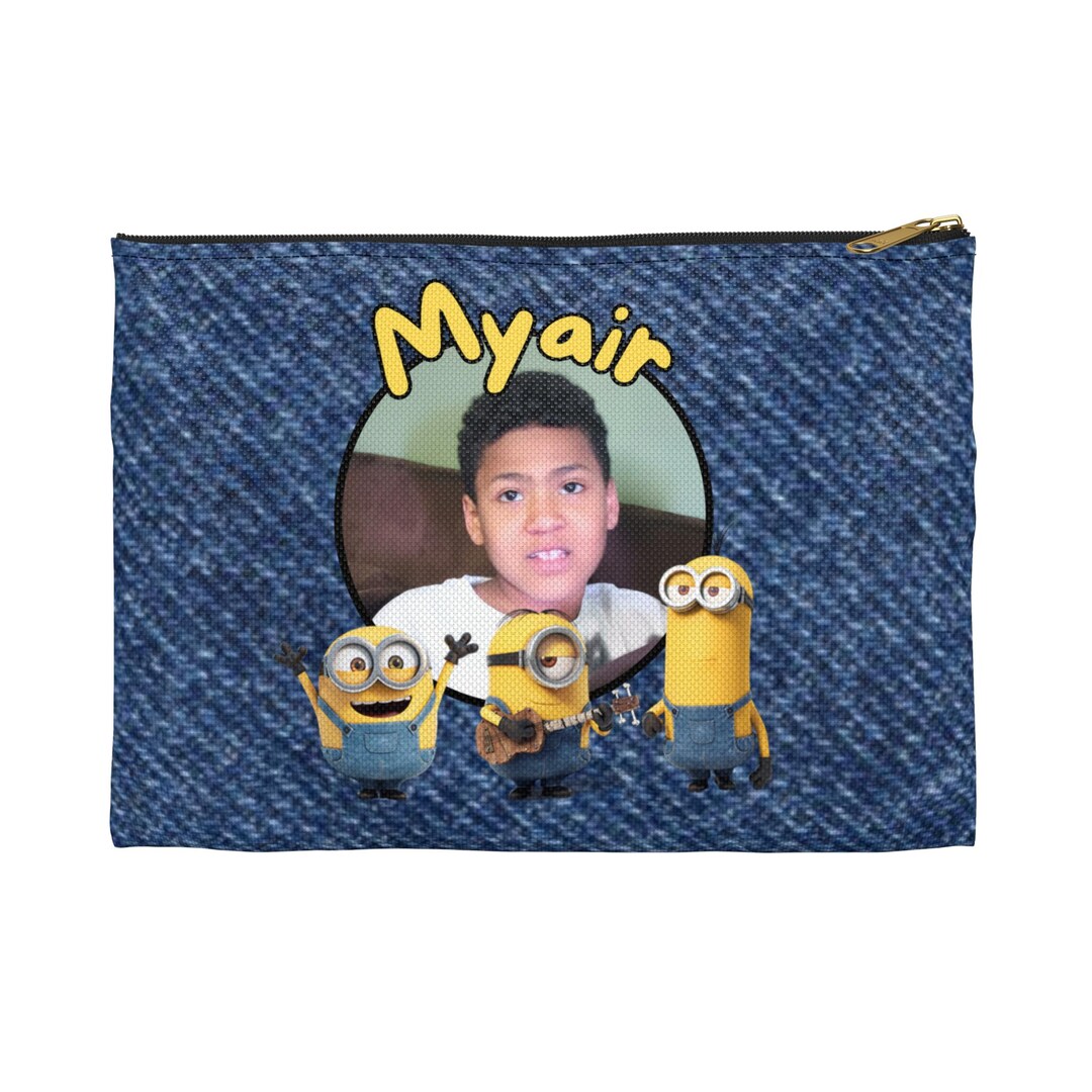 Kids Custom Minion Back to School Accessory Pouch - Etsy