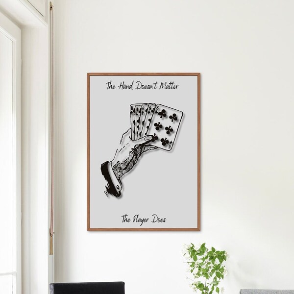 Poker Hands Wall Art - Etsy