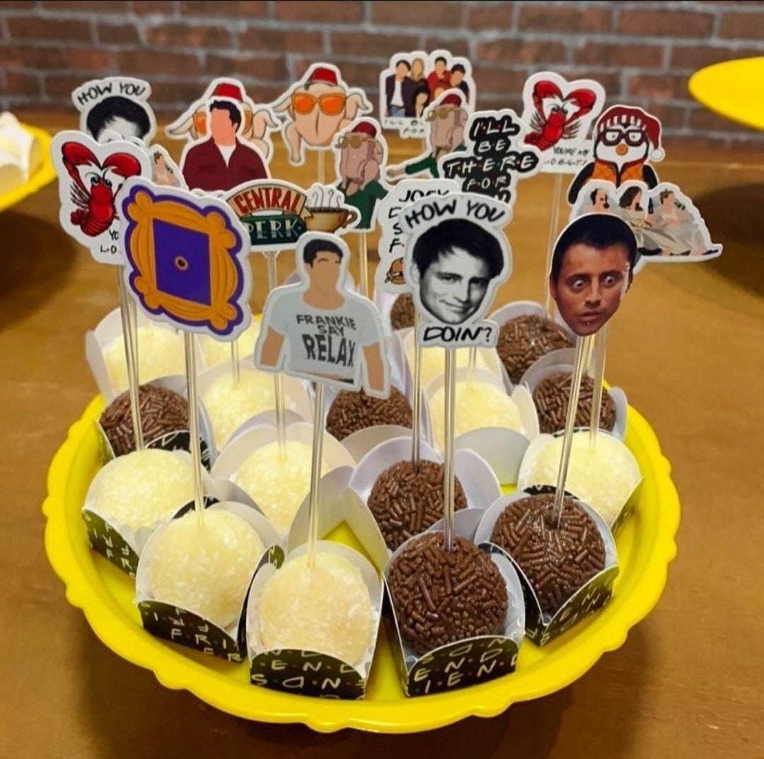 Topper for Sweeties, Topper Friends, Friends Party, Friends Birthday ...