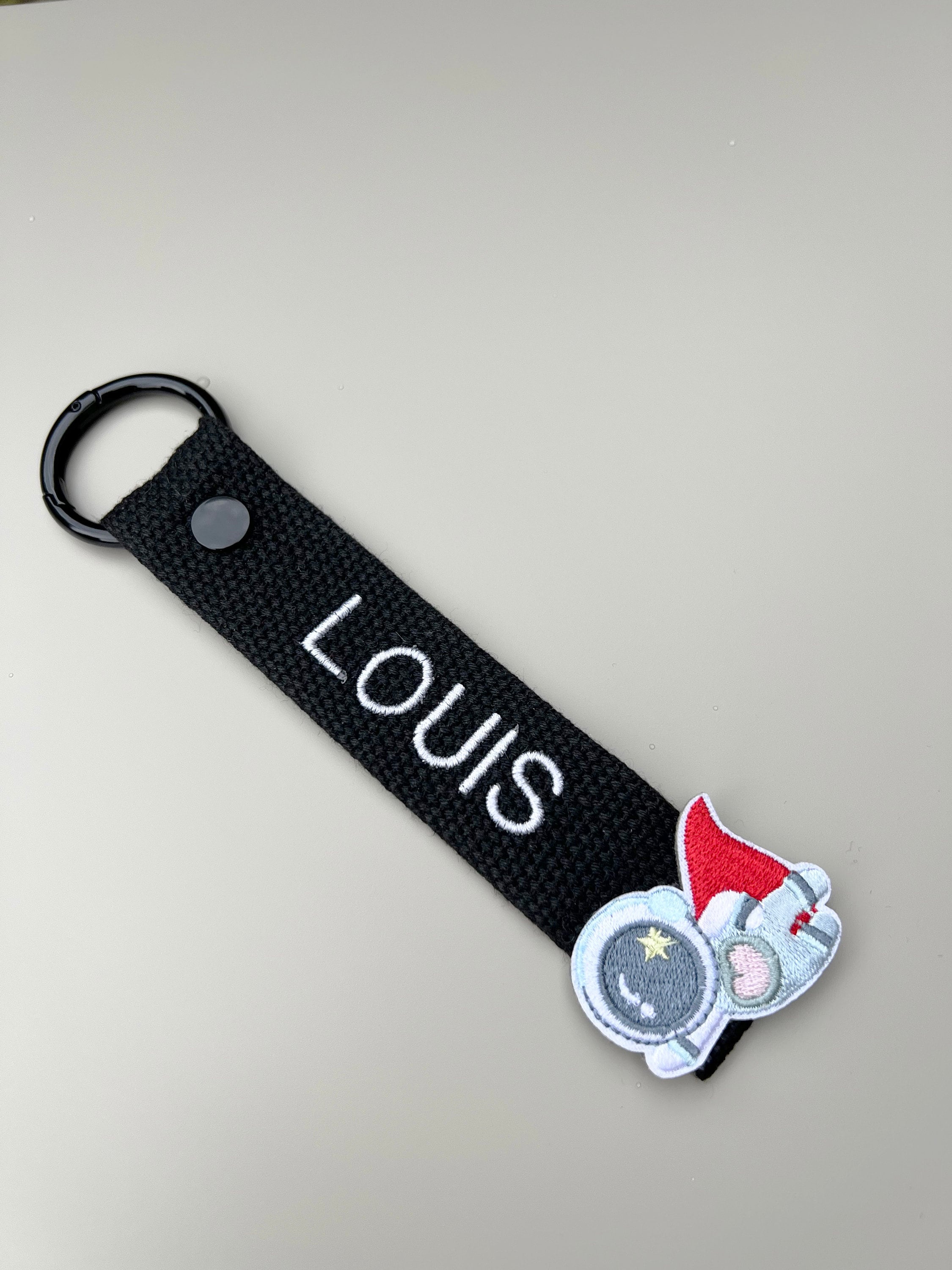 Personalized Embroidery Name Tag, Space Theme Name Tag, Custom Name Tag ...