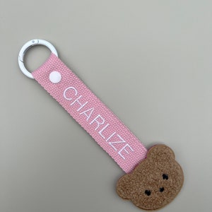 Personalized Embroidery Name Tag, Teddy Bear Theme Name Tag, Custom ...