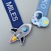 Personalized Embroidery Name Tag, Space Theme Name Tag, Custom Name Tag ...