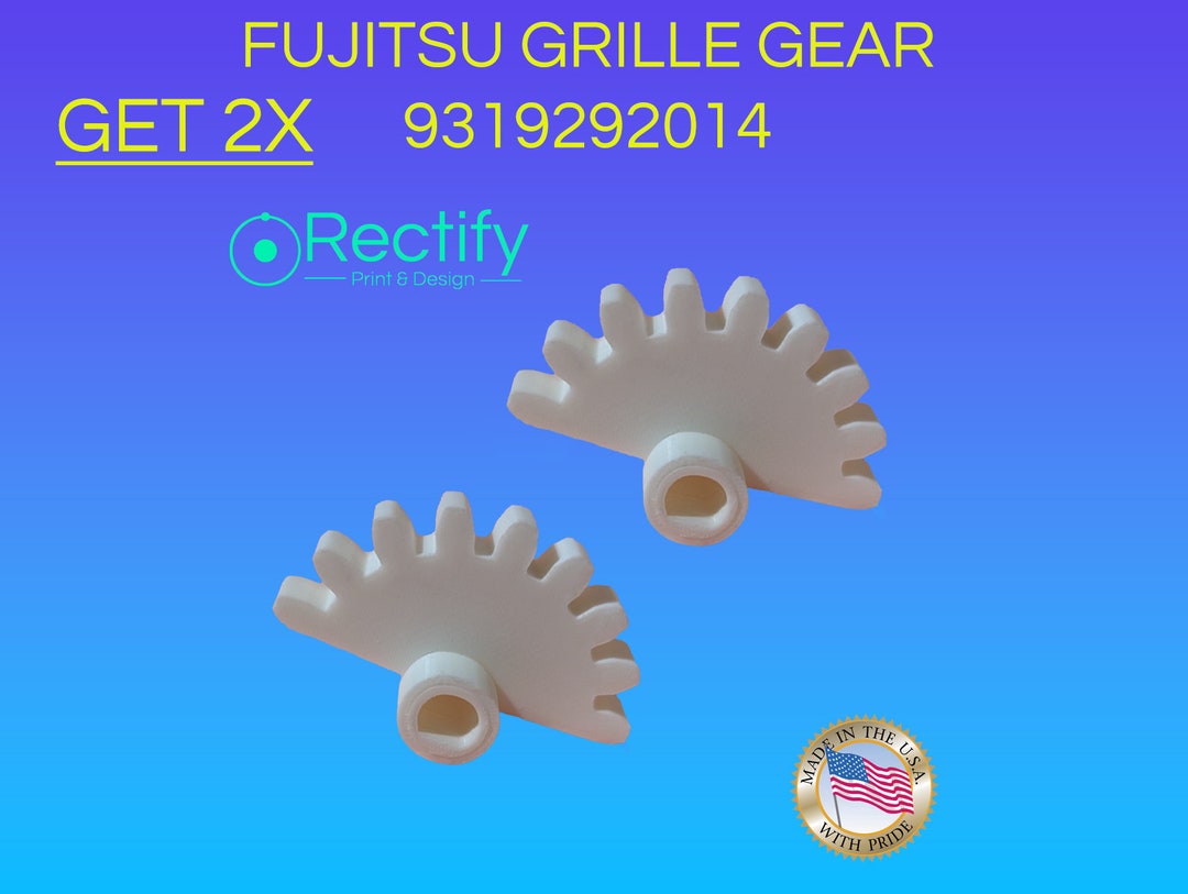 Fujitsu Mini Split Grille Gear 9319292014 (2X) Reinforced - Etsy