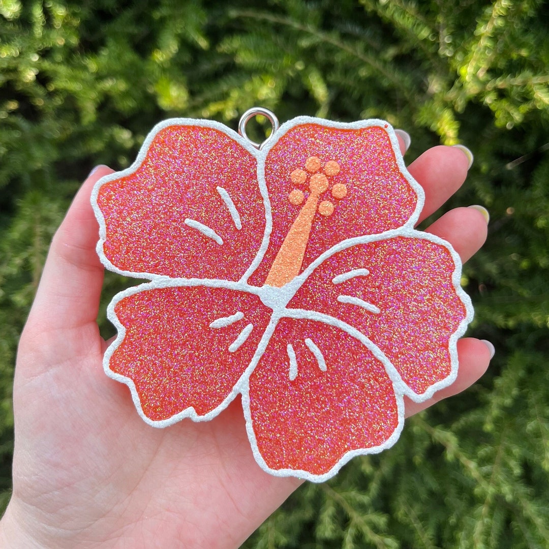 Hibiscus Freshie L Summer Air Freshener L Aromies L Flower Freshy L ...