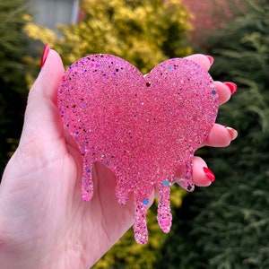 Freshie L Valentine Air Freshener L Aromies L Heart Freshy L Sparkly ...