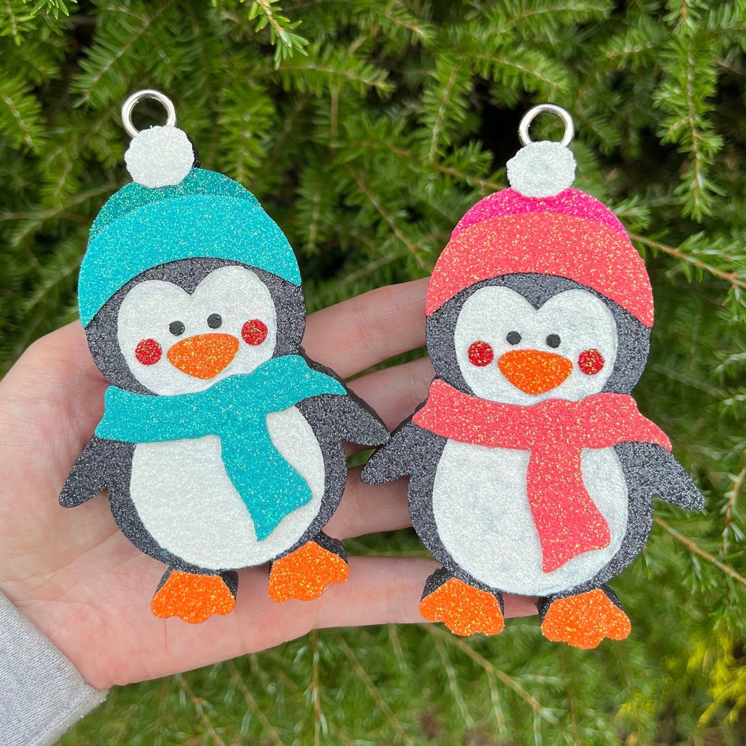 Penguin Freshie L Christmas Freshy L Winter Car Freshies L Christmas ...
