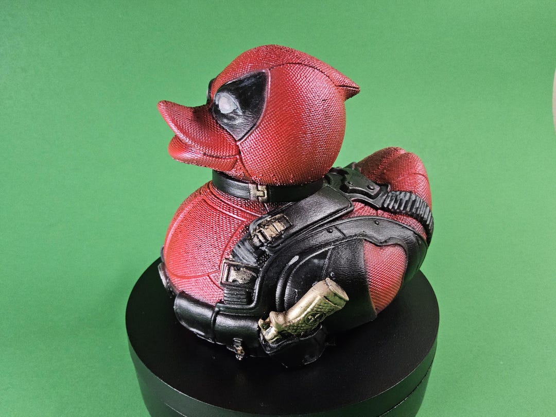 Deadpool Duck Oversized 4.5 Tall Jeep Ducking Game Gift Collectible for ...