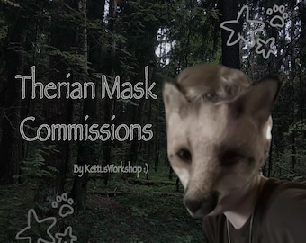 Therian Mask - Bat/vampire - Etsy