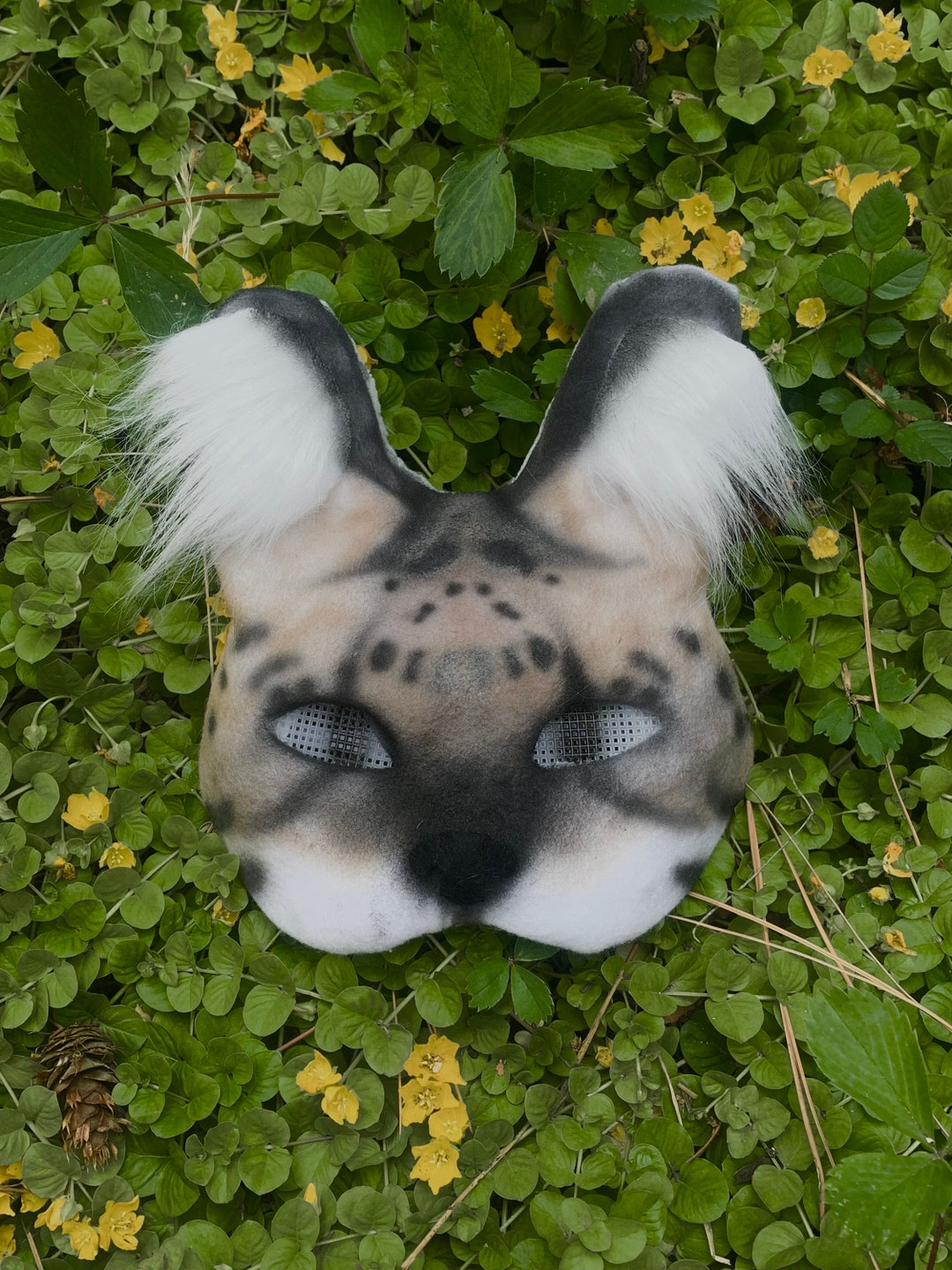 Serval Cat Therian Mask - Etsy