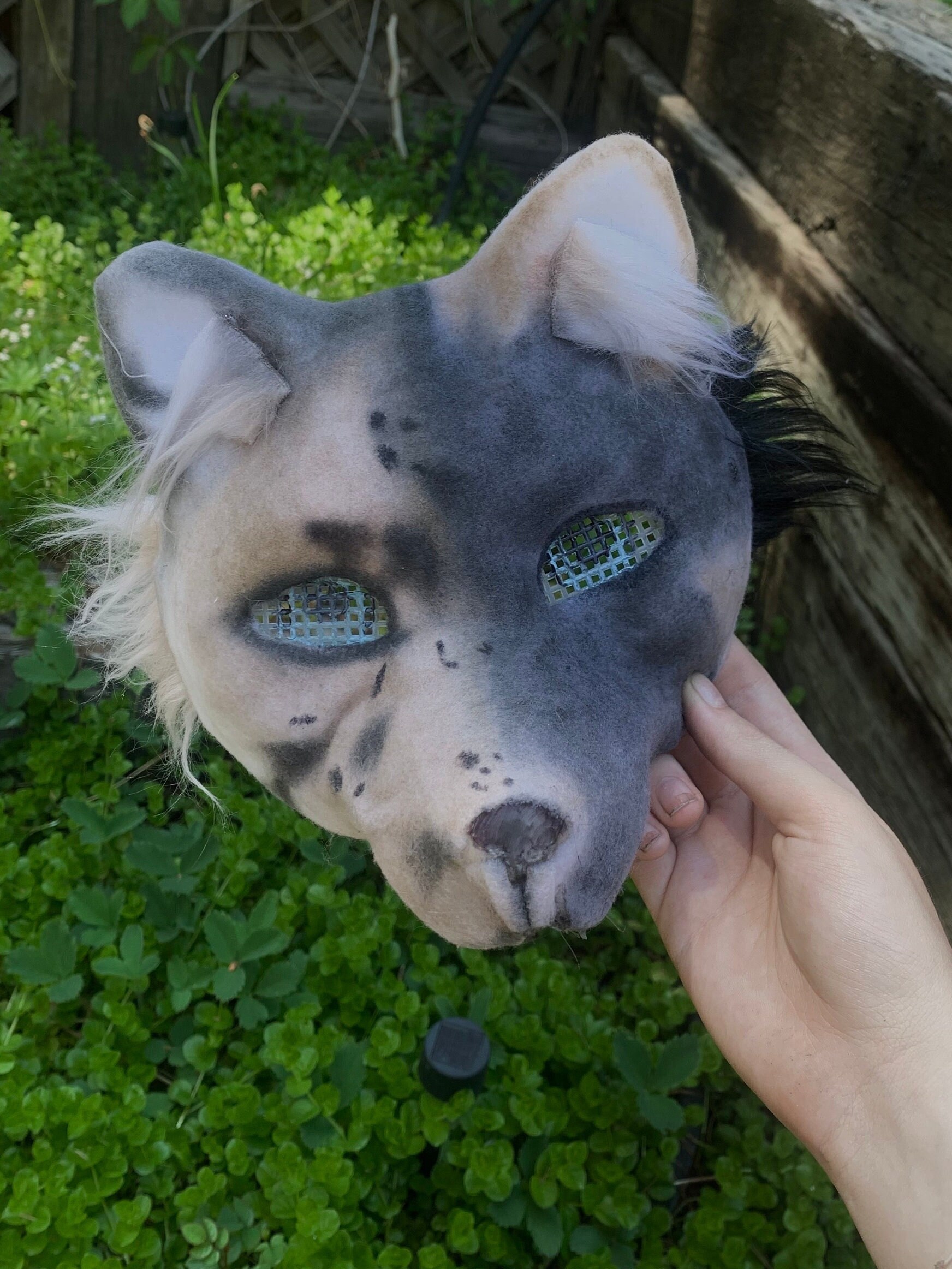 Half and Half Puppy Therian Mask - Etsy