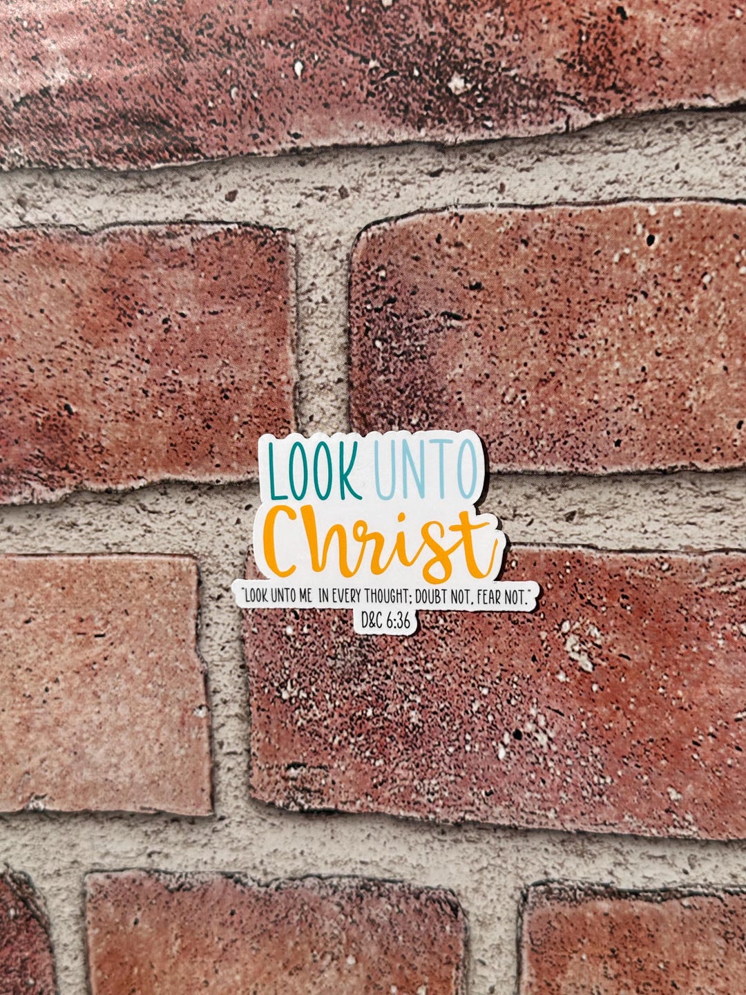 Look Unto Christ Sticker, 2025 Youth Theme, LDS Missionary Gift - Etsy