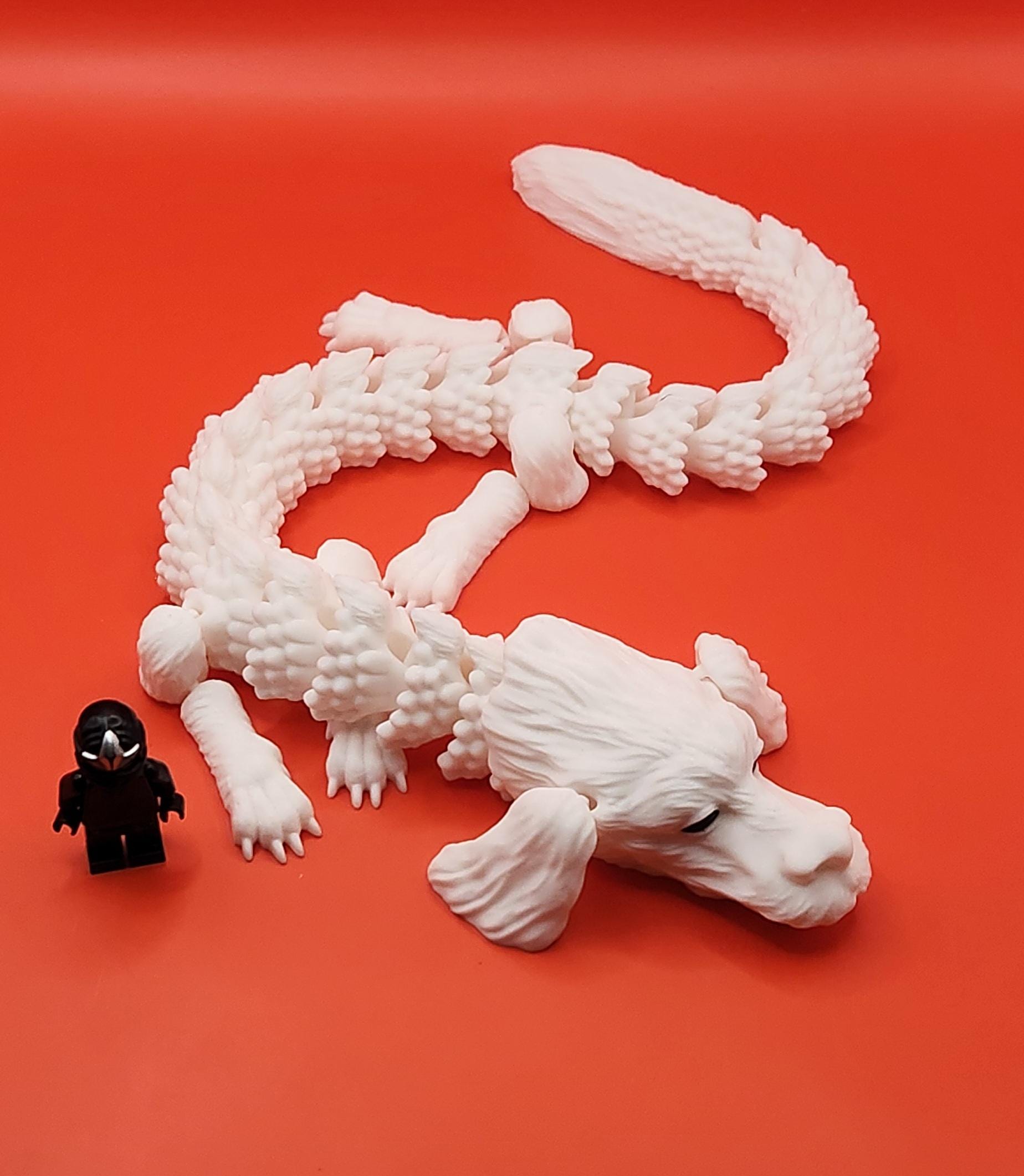 Falcor Articulated Dragon. the Neverending Story Figure. Flexi Replica ...