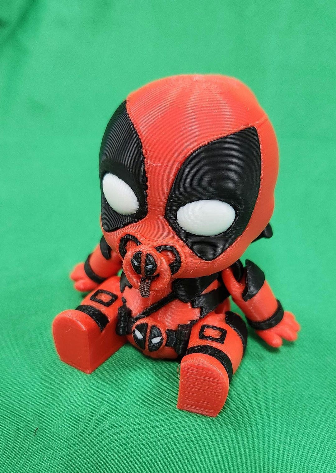 Baby Deadpool Articulated Babypool Marvel Figure. Deadpool Toy. - Etsy