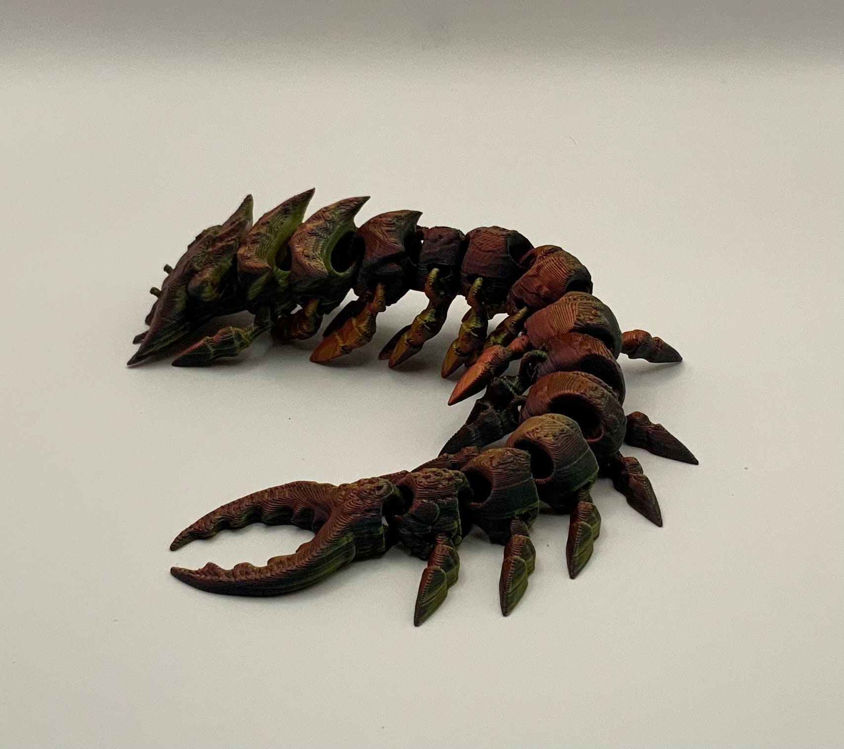 Articulated Alien Centipede Posable Creature - Etsy