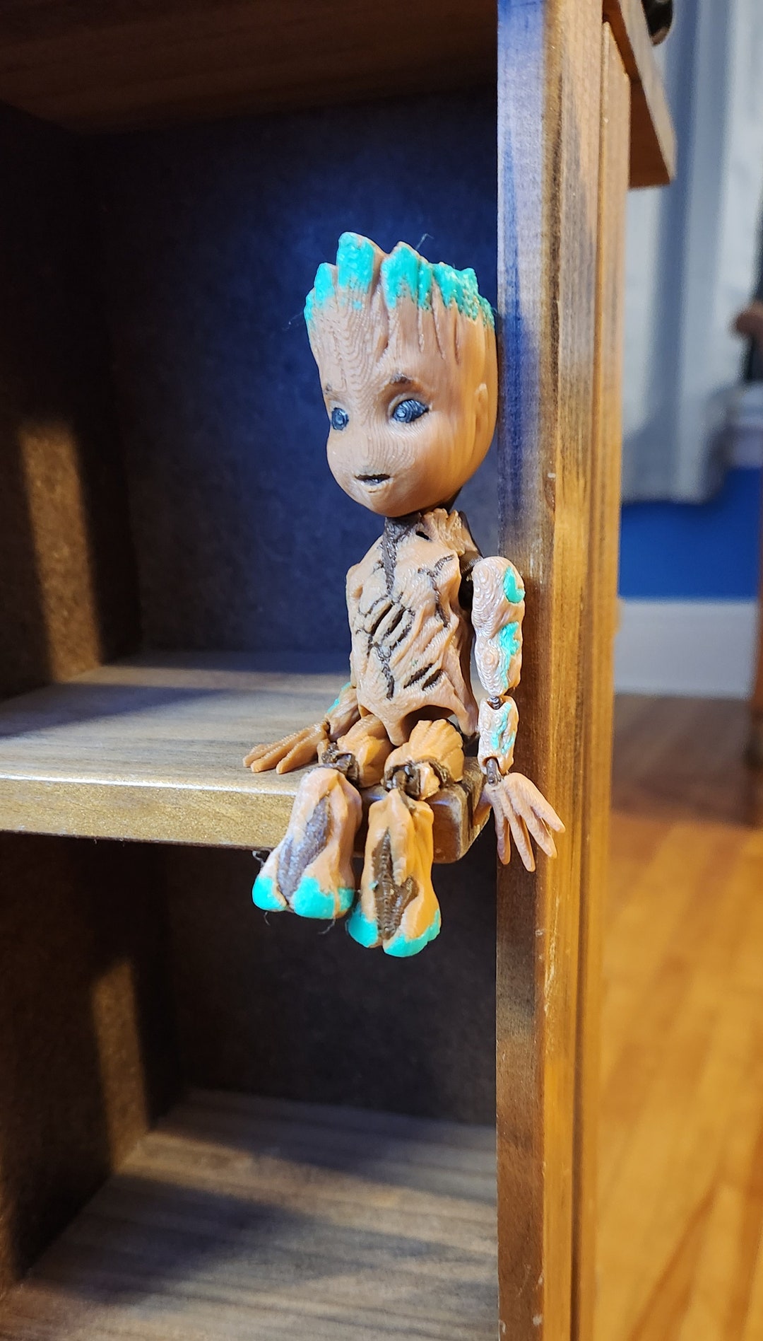 Baby Groot Articulated, Groot on the Shelf, Multicolor - Etsy