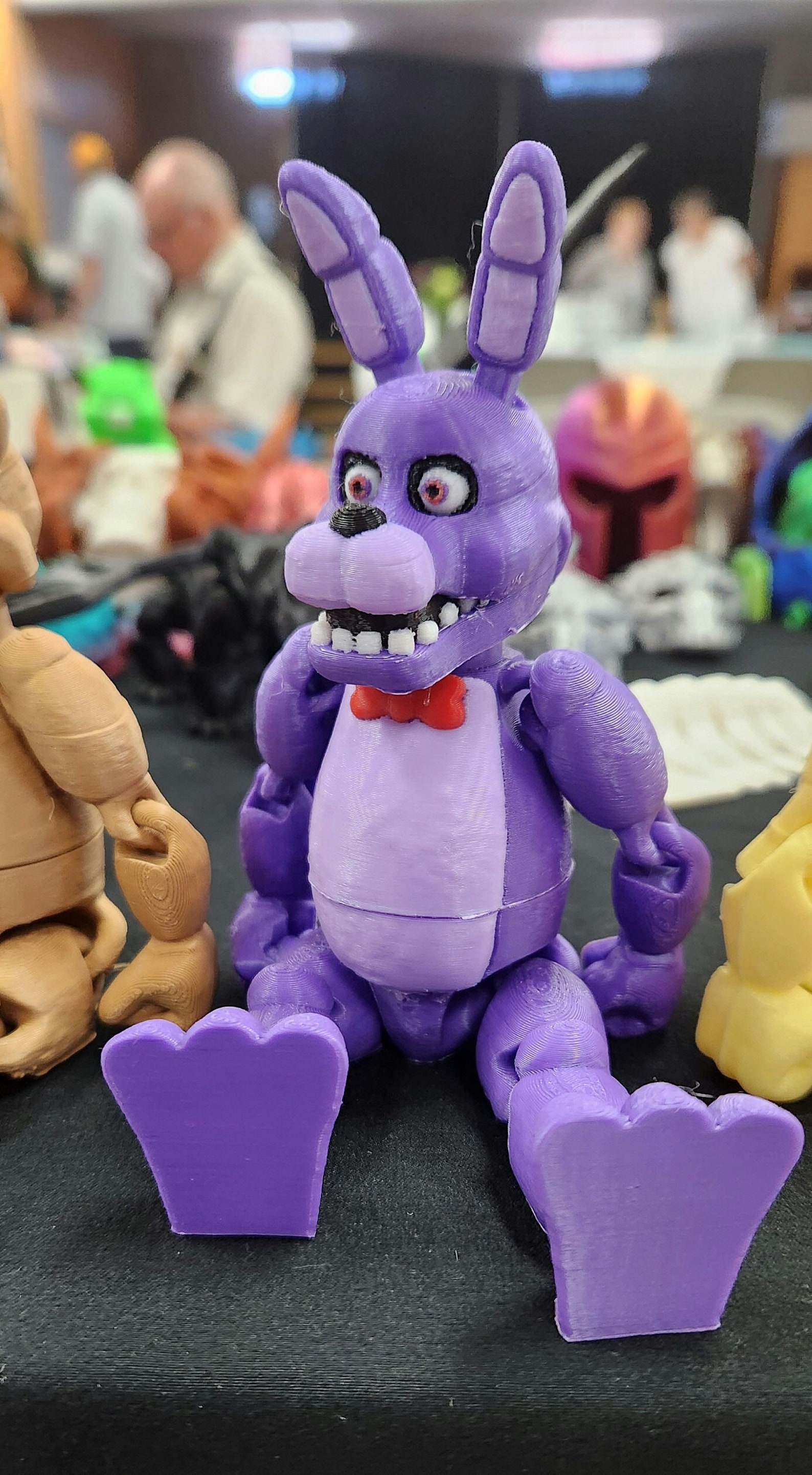 Freddy Fazbear, Foxy, Bonnie, Chica FNAF Articulated Model, Posable ...