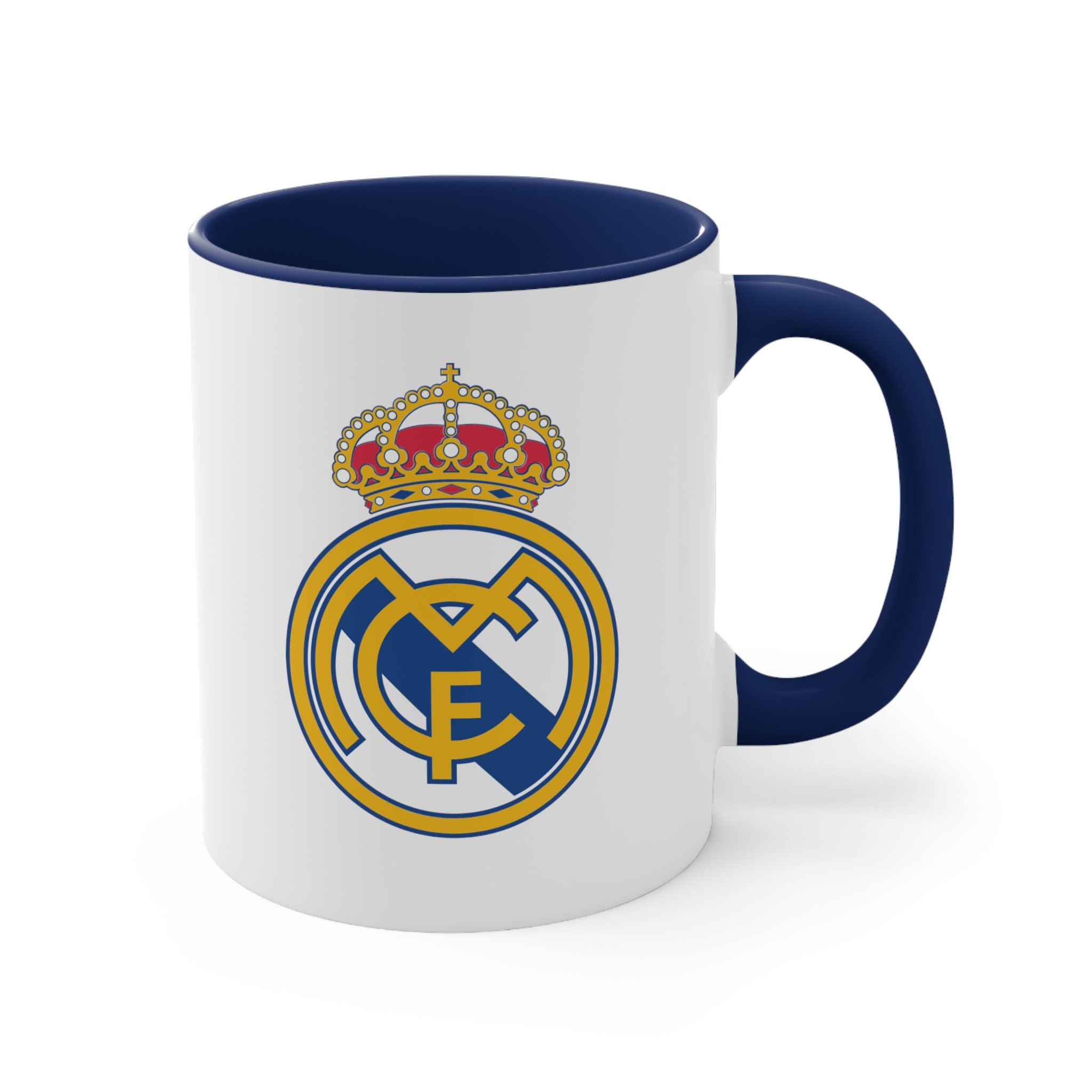 Real Madrid Mug, Soccer Club, Gift for Soccer Fans, Soccer Coffee Mug ...