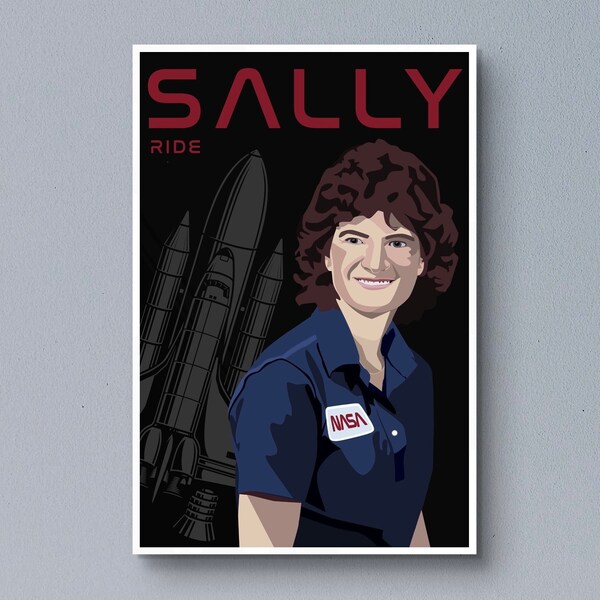 Sally Ride - Etsy