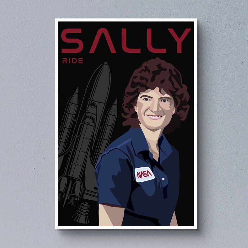Sally Ride - Etsy