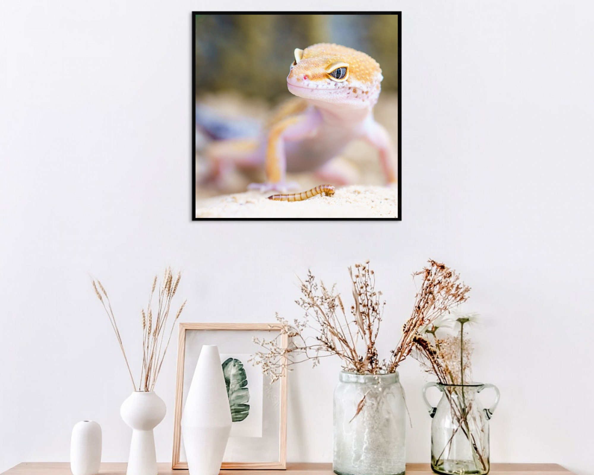 Printable Lizard Wall Art Print Modern Wall Art Wall - Etsy