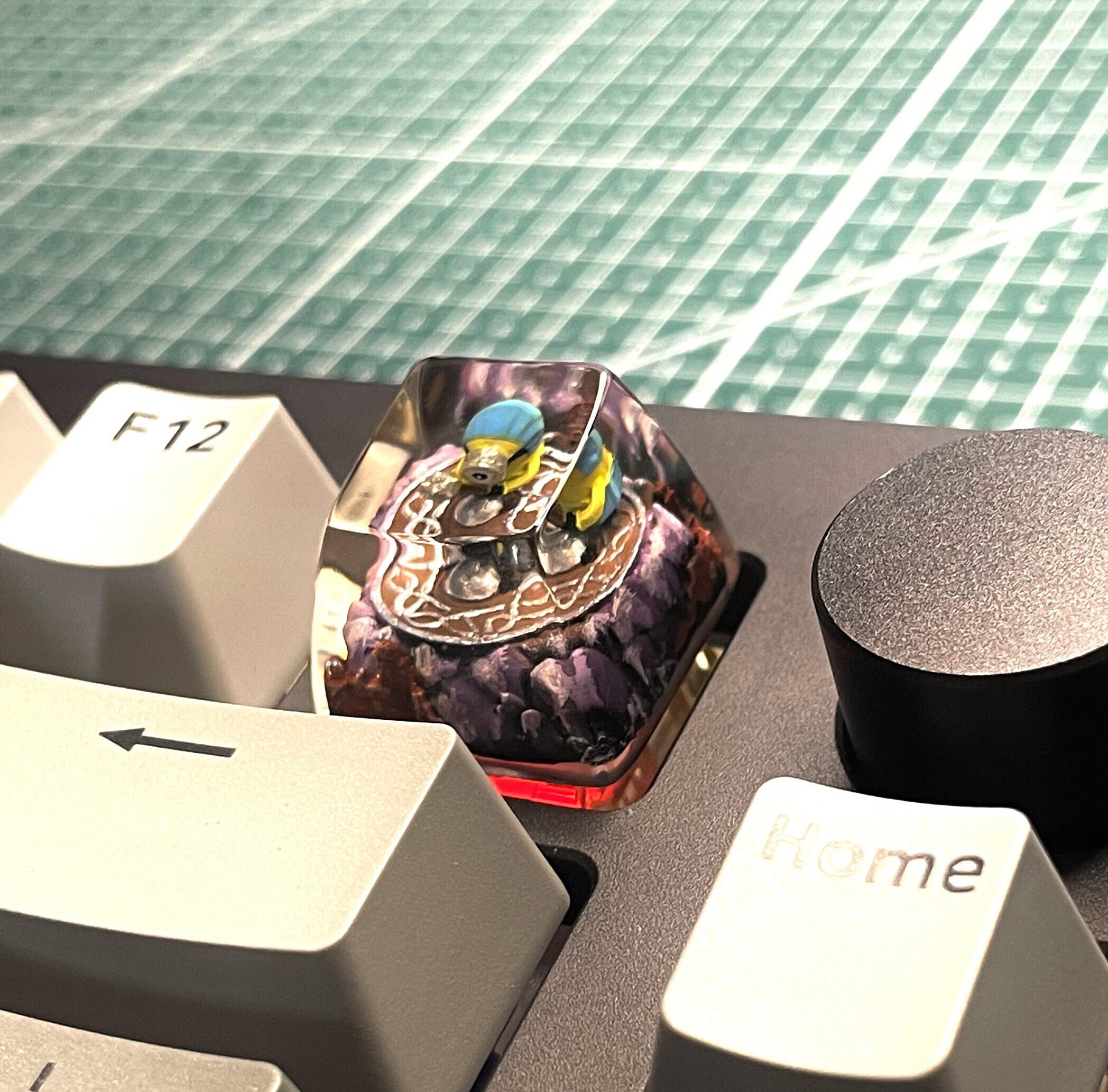 Minions Keycapesc Keycaps Animal Keycaps Handmade - Etsy