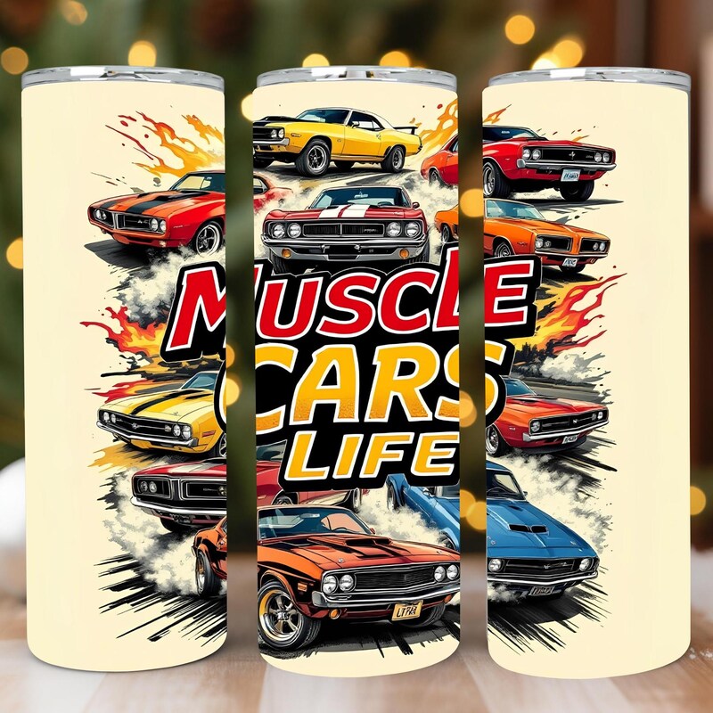 Muscle Car Print - Etsy