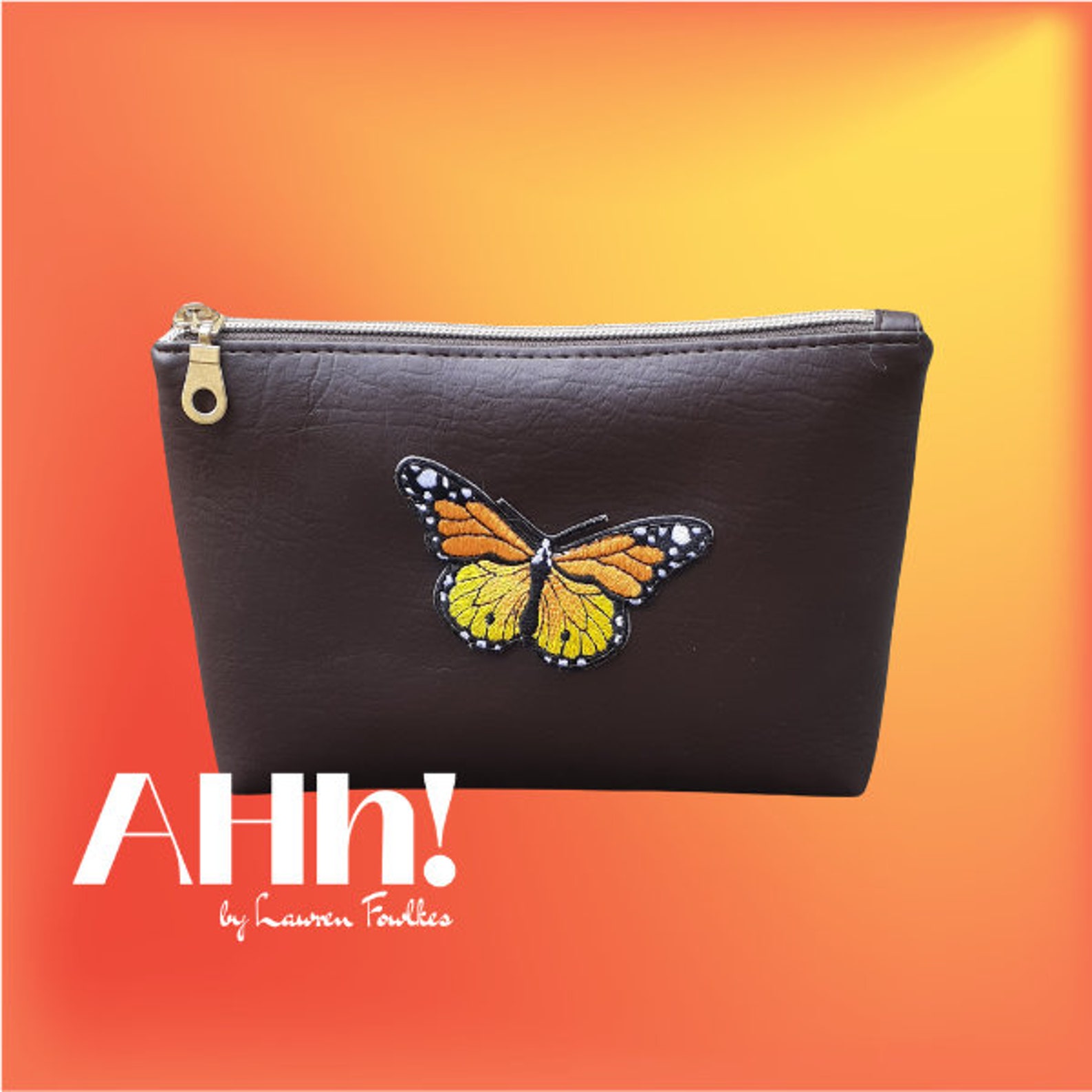 Butterfly Midnight Kiss Pouch - Etsy
