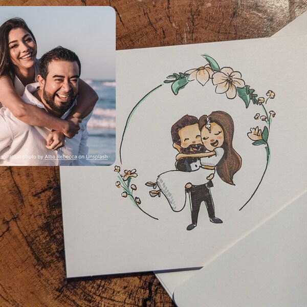 Custom Wedding Card - Etsy