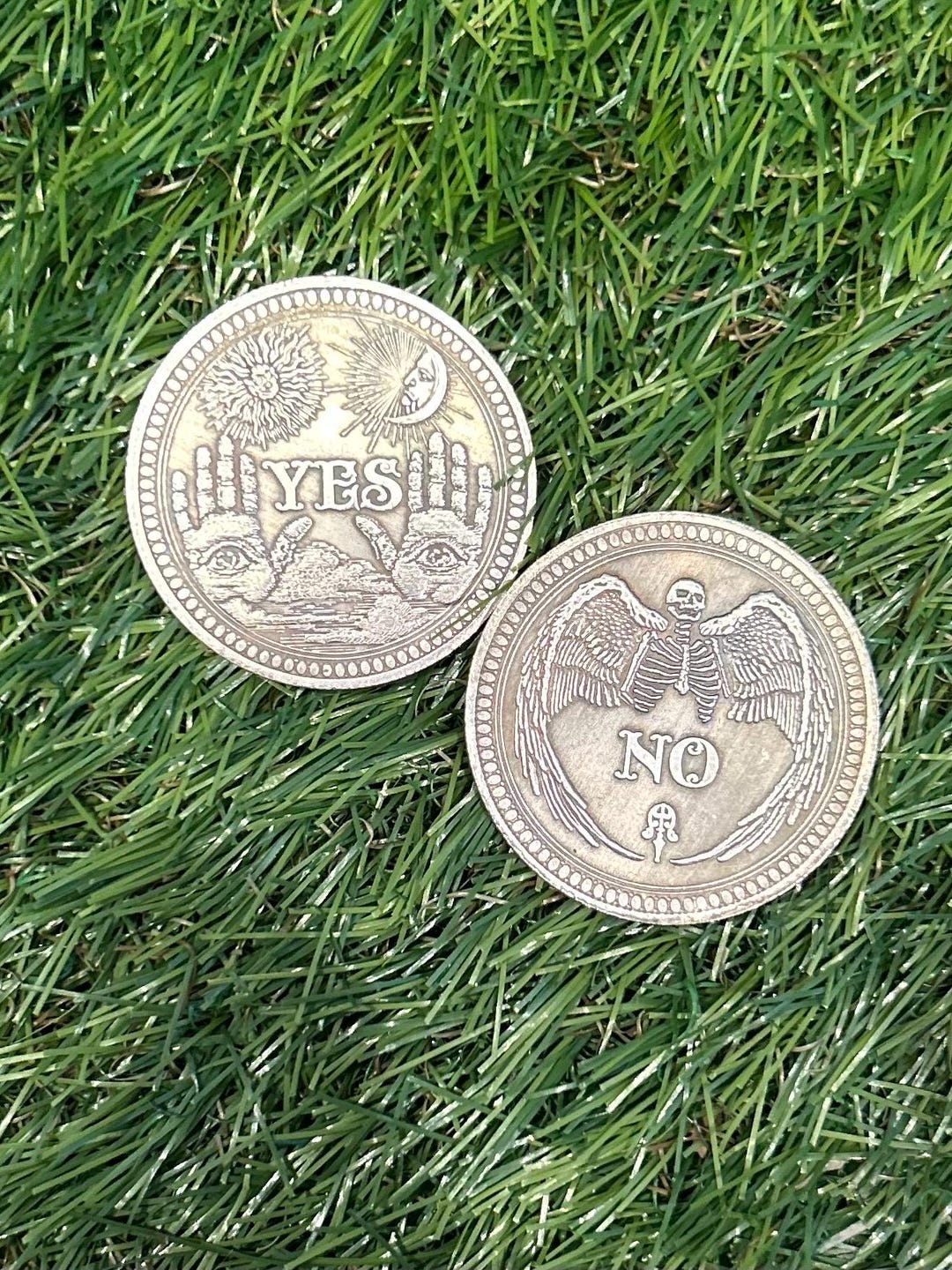 Divination Coin Gift Metaphysical Gift Witchy Gift - Etsy