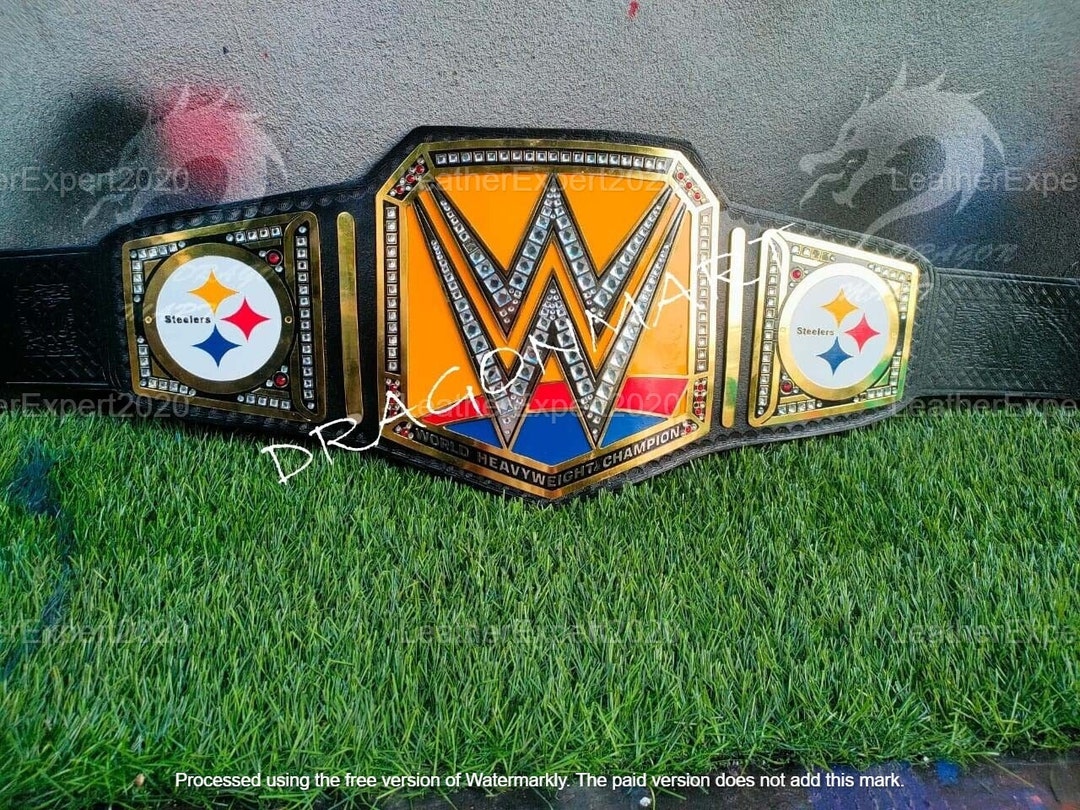 Pittsburgh Steelers Super Bowl Championship Belt: NFL Football - Etsy